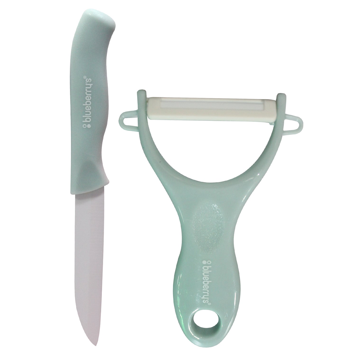 Blueberry's Ceramic Peeler and Knife Set