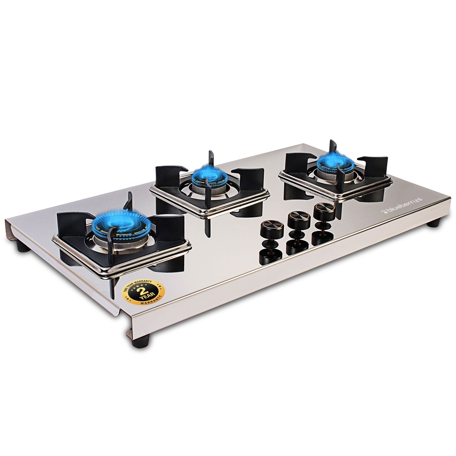 Blueberry's AGNI PRO Full Stainless Steel Top Hob Gas Stove